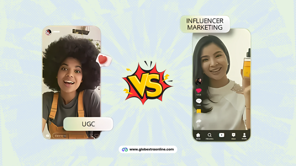 UGC vs. Influencer Marketing- 31 Defining Aspects - Globextra Blogs